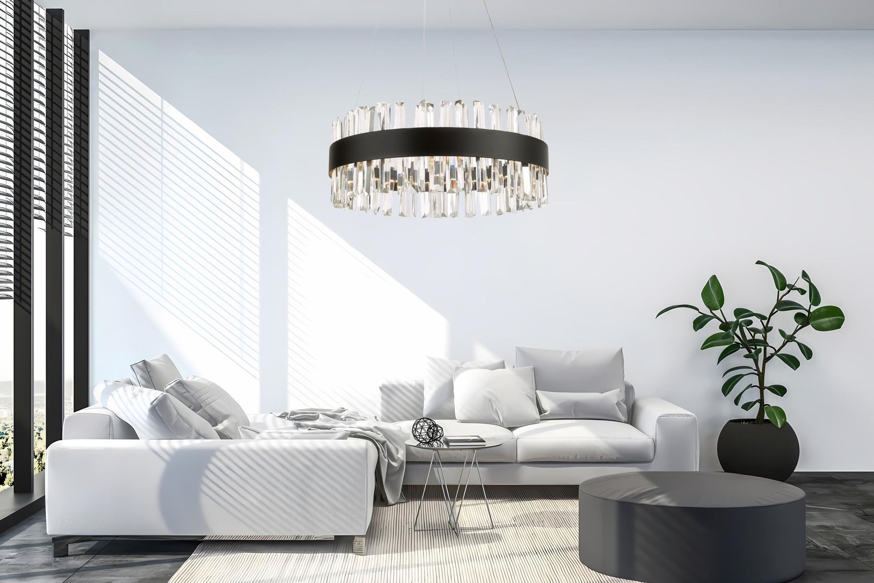 Avista Geo Collection | Opulent Crystal Chandelier and Vanity Lights ...
