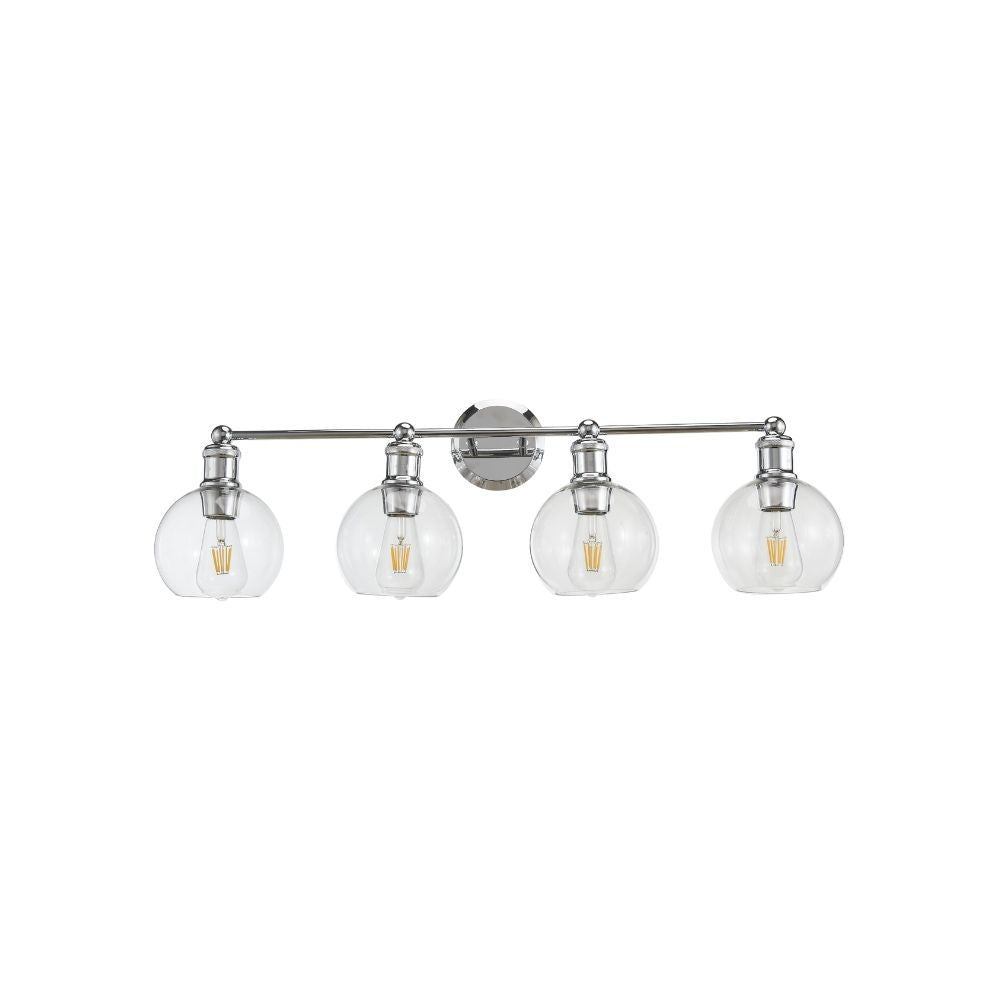 Avista Ash Vanity Wall Light 4-Light Chrome – Avista Lighting